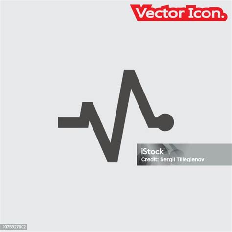 펄스 모니터링 문양입니다 아이콘 고립 된 기호 및 응용 프로그램 웹 및 디지털 디자인에 대 한 평면 스타일 0명에 대한 스톡 벡터 아트 및 기타 이미지 Istock