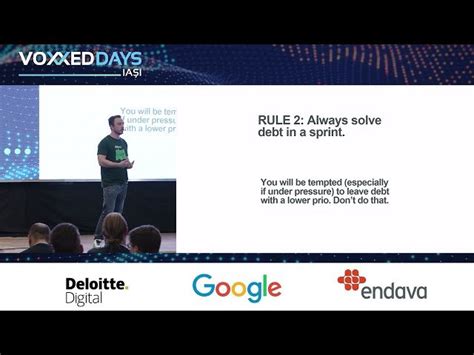 Voxxed Days Talk Technical Debt A Guide For Developers And It