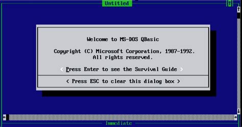 Qbasic Tutorial 1 Introduction And Print Command ~ Elitcode Learning