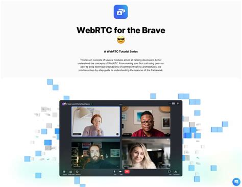 Streams New Tutorial Series On Webrtc For The Brave Jaewoong Eum