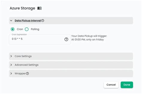 Triggering Interval Connxio Documentation