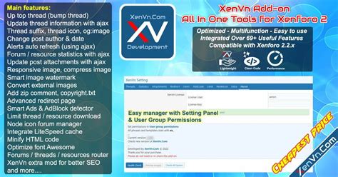 XenVn Addon What S New Page XenVn