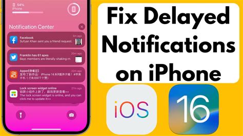 How To Fix Delayed Notifications Issue On Iphone Ios 16 Heres The Fix Youtube