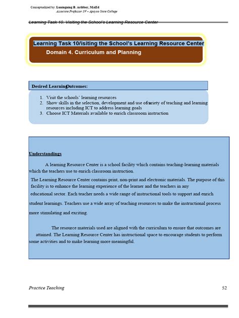 learning task 10 pdf learning educational technology