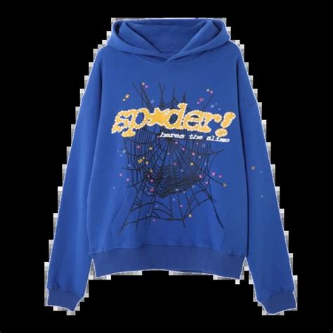 Blue Sp5der Hoodie Spider Hoodie Us