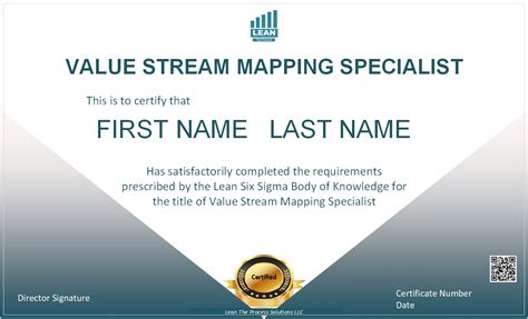 Value Stream Mapping Lean The Process