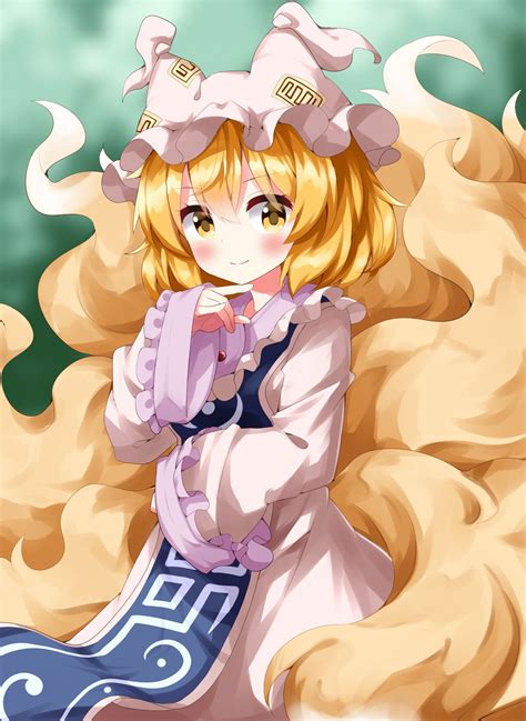 Yakumo Ran Touhou Drawn By Ruu Tksymkw Danbooru