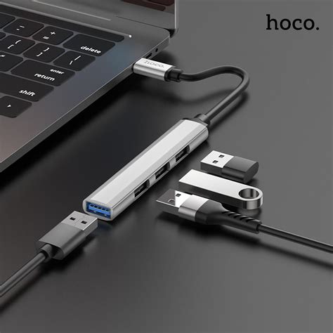HOCO USB C HUB 4 In 1 HB26 Digistore