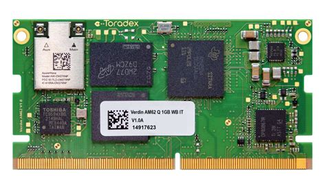 Toradex Verdin SoM Integrates TI Sitara AM X Processors