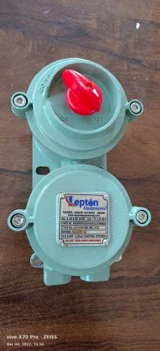Flameproof Rotary Switch At ₹ 1500 Piece Rotation Switch In Ahmedabad