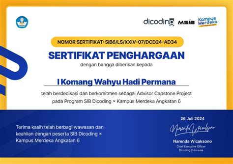 I Komang Wahyu H On Linkedin Mentorship Education Technology