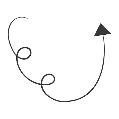 Witte Pijl Transparant Png