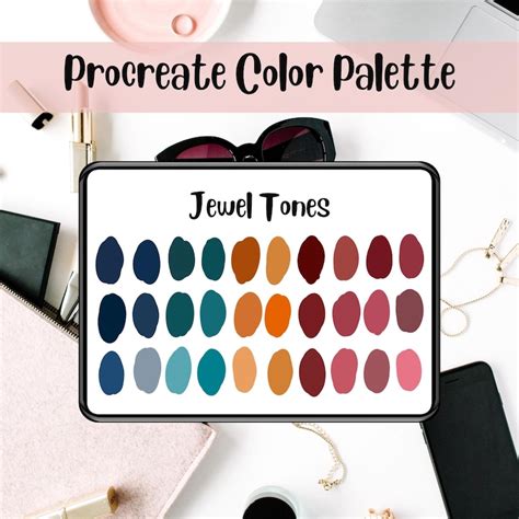 Procreate Color Palette Color Swatches Ipad Color Palette Procreate