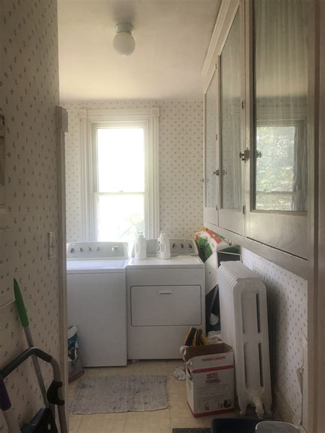 Small Laundry Powder Room Combo