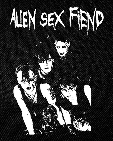 Alien Sex Fiend Band 4x5 Printed Patch Nuclear Waste