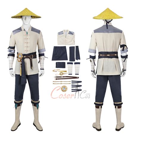 Raiden Costume Mortal Kombat 1 Cosplay Fashion Full Set