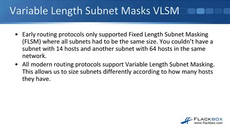 Subnetting Class C Networks And Vlsm Tutorial Flackbox