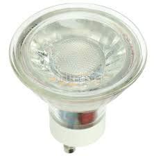 TCP 5W GU10 LED Non Dimmable Spotlight Lamp Warm White Pack Of 4 50W Equivalent Candle Tubes