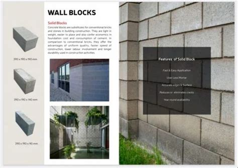 Rectangular Construction Solid Block 16 In X 8 In X 4 In At 50 Piece In Surat