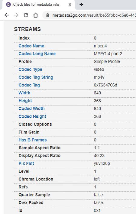 3 Free Video Codec Identification Tool Online