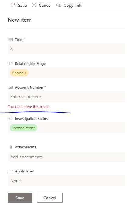 Sharepoint List Validation Statement Multiple If And Ors To Set A