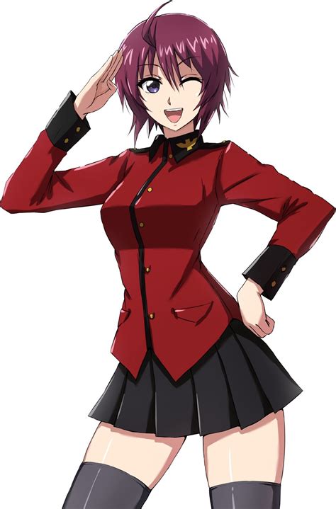 Omachi Slabco Lunamaria Hawke Girls Und Panzer Gundam Gundam Seed