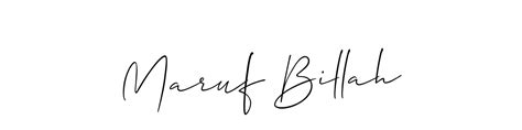95 Maruf Billah Name Signature Style Ideas Great Esignature