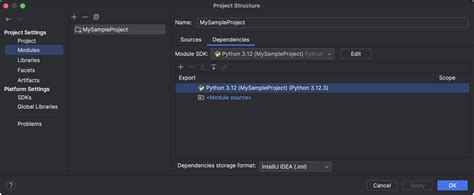 Configure A Python Sdk Intellij Idea Documentation