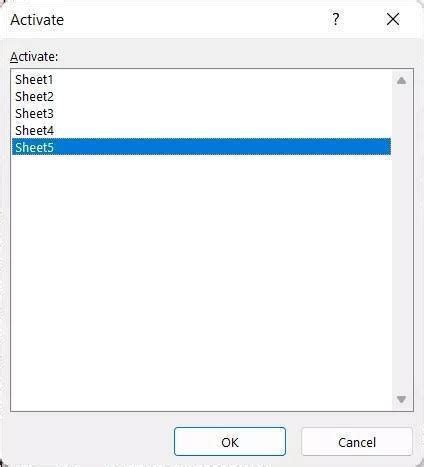 cách chuyển đổi giữa các sheet trong Excel