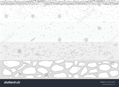 Soil Layer Landscape Drawing Pattern Texture Stock Vector Royalty Free Shutterstock