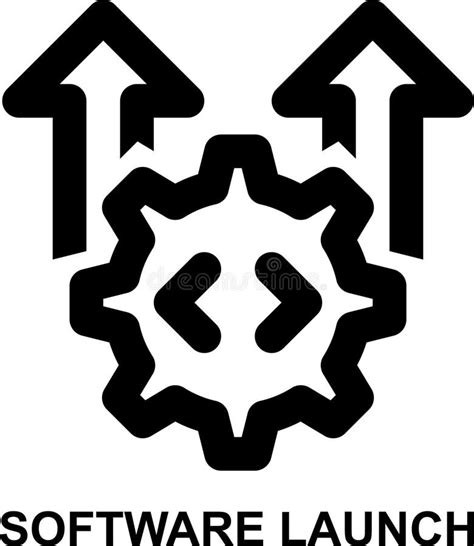 Build Development Programming Coding Release Launch Outline Icon
