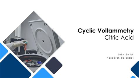Cyclic Voltammetry Citric Acid Ppt Example Acp Ppt Slide