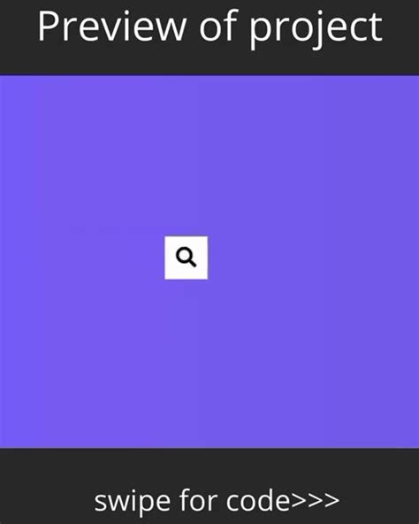 Hidden Search Bar Create Using Html Css And Javascript Shorts Search