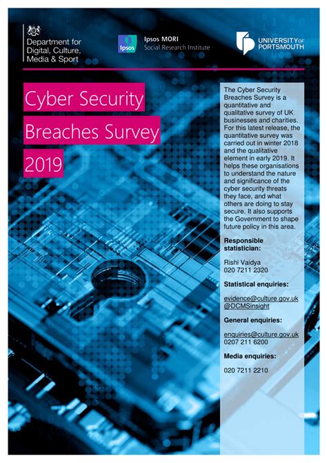 Pdf Cyber Security Breaches Survey 2019 Main Report