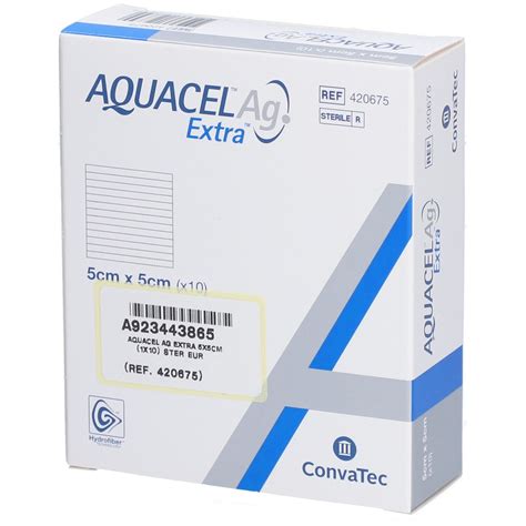 AQUACEL® Ag Extra 5 x 5 cm 10 St - Shop Apotheke