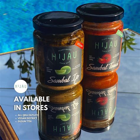 Hijau Has Its Own Plant Based Vegan Friendly Sambal Tomat And Sambal Ijo Mini Me Insights