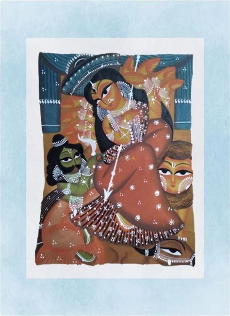 Medium Pattachitra Durga At Rs 600000 Durga Statue Id 2850329834188