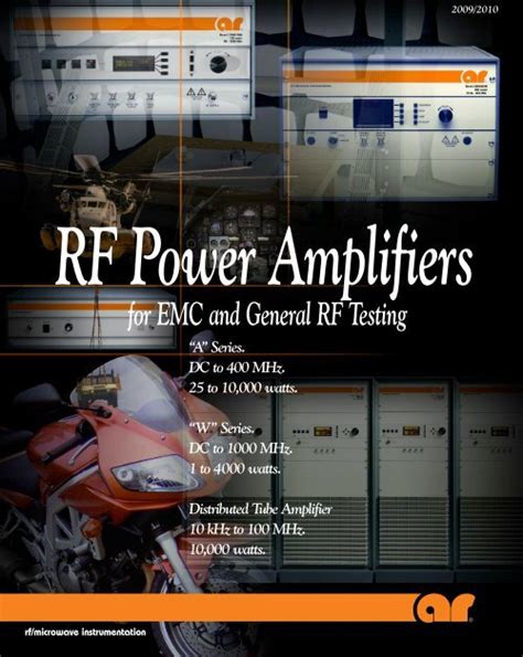 RF Power Amplifiers H TEST A S