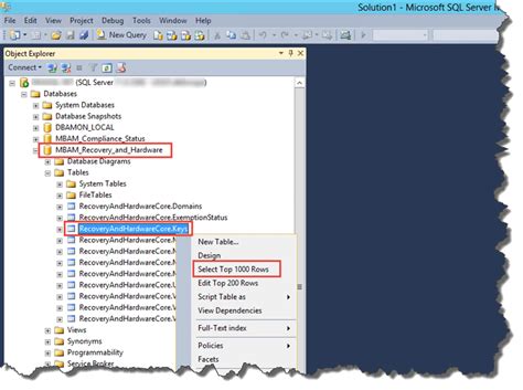 How To Access The Mbam Bitlocker Recover Keys Directly In Sql Ronnipedersencom