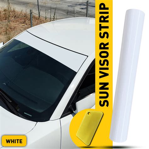 60x10 Window Tint Windshield Sun Visor Vinyl Pvc Decal Strip Sticker