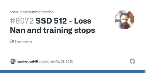 Ssd 512 Loss Nan And Training Stops · Issue 8072 · Open Mmlab