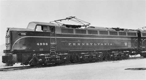 Pennsylvania Railroad Electric Locomotives Trains