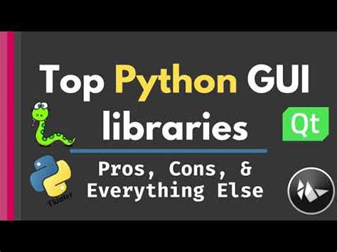 Best Python GUI Libraries Pros Cons And Things To Consider To Choose QuadExcel