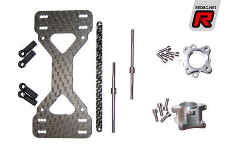 Red RC Nitrobabes Xray X10 235mm Conversion Kit