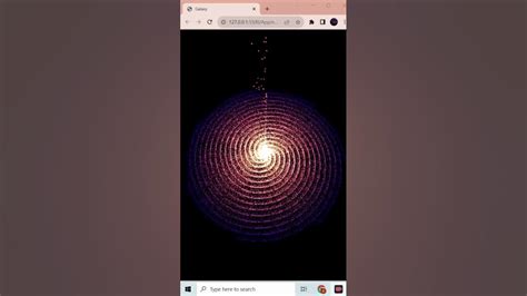 Galaxy In Html Css And Js Code In Description Viral Shorts Css Html Js Youtubeshorts