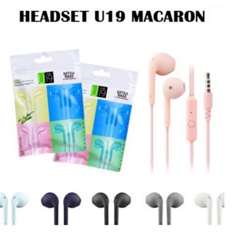 Macaron U19 Headset Super Bas Headset Stereo Murah Lazada Indonesia