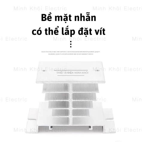 Đế Nhôm Tản Nhiệt Ssr Rơ Le Bán Dẫn Solid Đế Tản Nhiệt Nhôm Relay Rắn Solid Ssr Đủ Kích Thước
