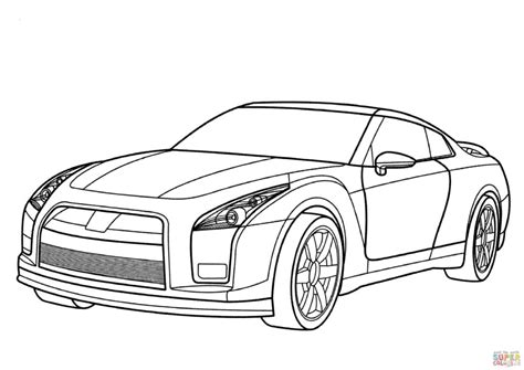 Gtr Coloring Pages At Free Printable Colorings Pages