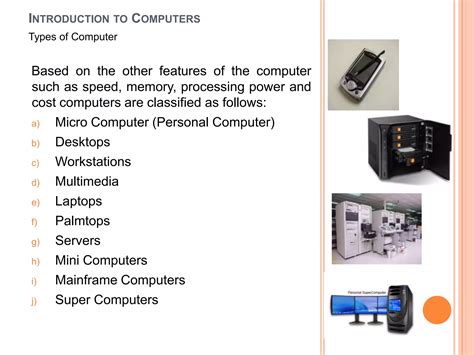Introduction To Computers Pptx Computing Technology And Computing