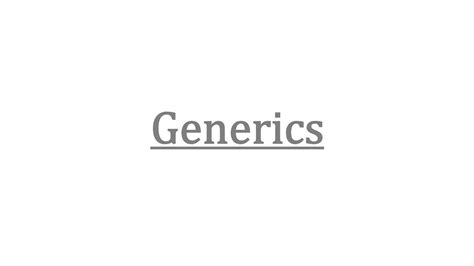 C Generics Simplifycoding Medium